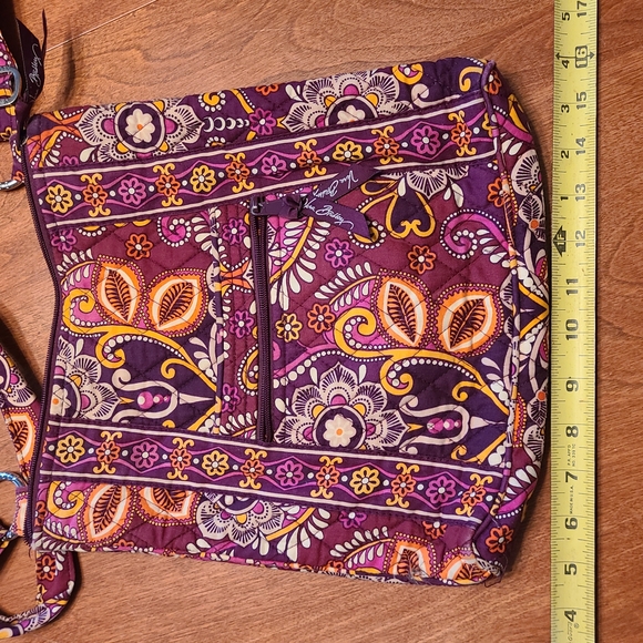 Vera Bradley | Bags | Vera Bradley Purple Floral Womens Bag | Poshmark
